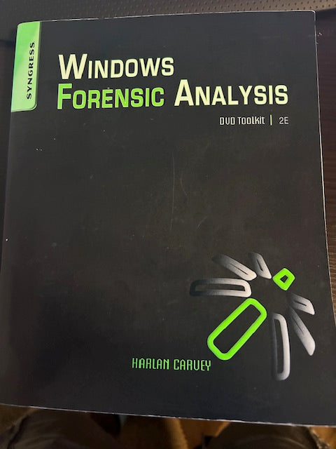 Windows Forensic Analysis DVD Toolkit 2nd Edition – My Store